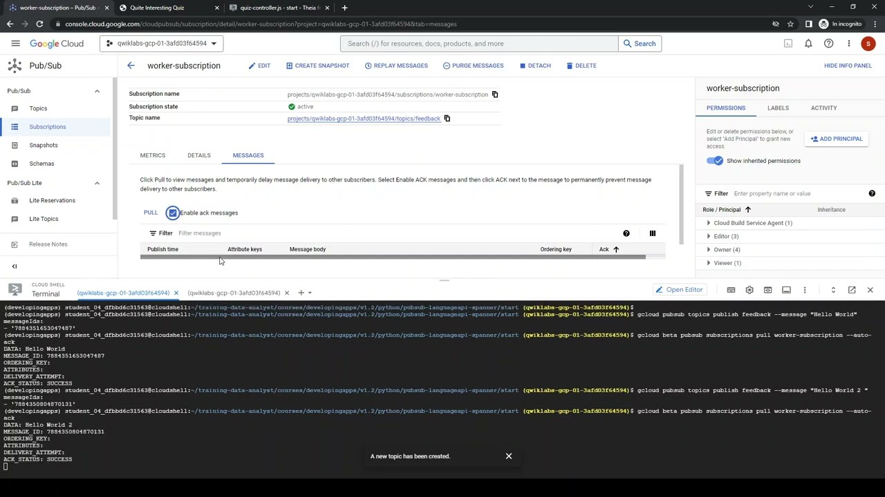 Google Cloud Platform: Developing a Backend Service Python