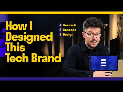 How I Designed A Logo For A Tech Brand