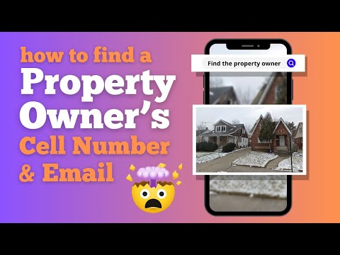 How To Find Property Owners | Phone Numbers, Emails and More...