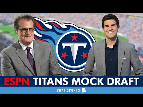 REACTION???? Tennessee Titans 3-Round Mock Draft From ESPN’s Mel Kiper & FIeld Yates