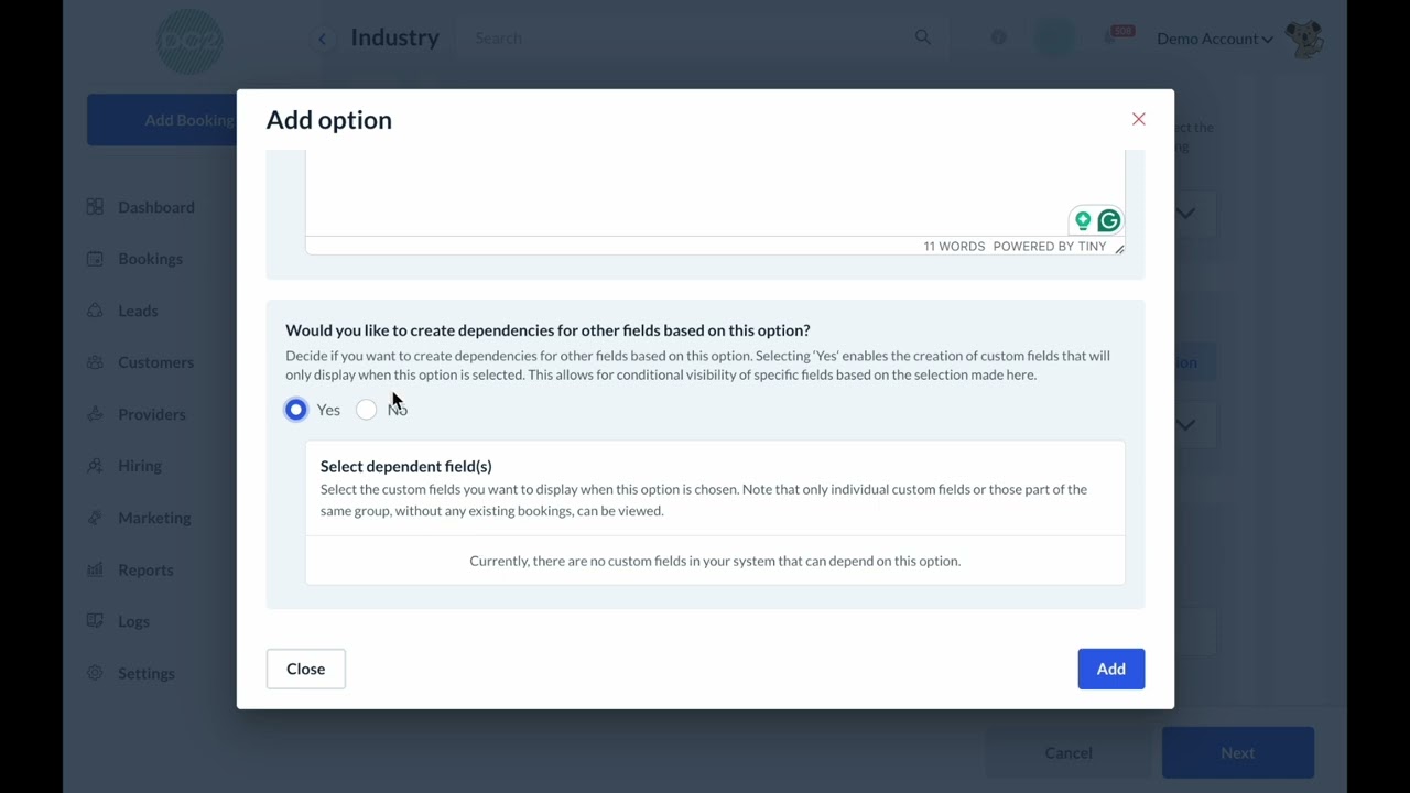 How to Set Up Custom Sections