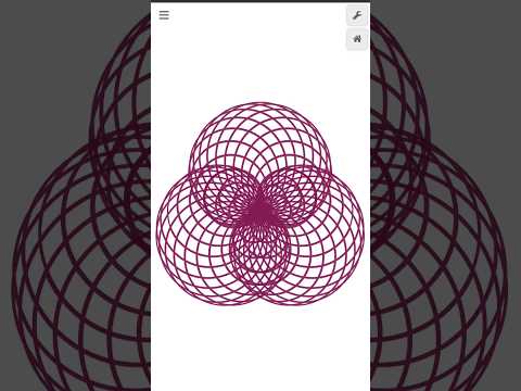 TriSphere |Desmos| #animation #algebra #mathématiques #mathtricks #graphics #sphere #msgsphere