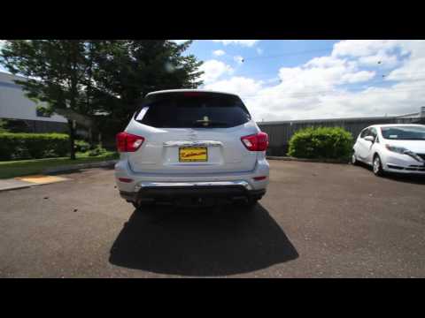 2017 Nissan Pathfinder Platinum | Brilliant Silver Metallic | HC684352 | | Kent | Tacoma |
