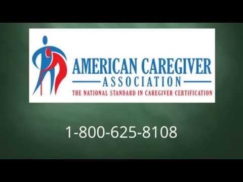 Different Caregiver Courses from the American Caregiver Association