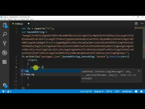converting base64 to file in node js