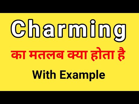 Charming Meaning in Hindi | Charming ka Matlab kya hota hai | Daily Use English Words