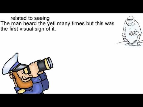 visual meaning | Vocabulary for Kids | Children's Dictionary | Learn English Vocabulary