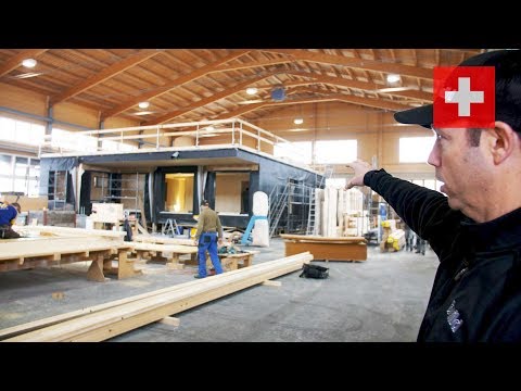 Swiss Modular Home – Under Construction Tour | Architure Blog