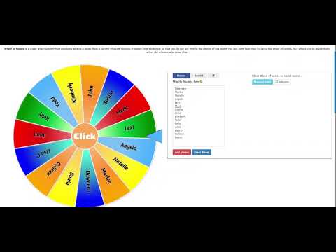Wheel Of Names | Spin Wheel 🎡