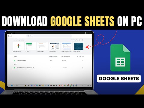 Download Google Sheets For PC Windows 11/10/8/7