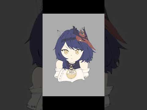 Kujou "Neko" Sara | Ibis Paint SpeedPaint