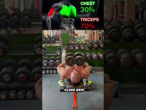 "Wide Grip vs. Close Grip Dumbbell Press for Chest Gains!"