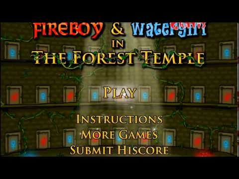 Jogo de Água e Fogo (Fireboy e Whatergirl in The Forest Temple)