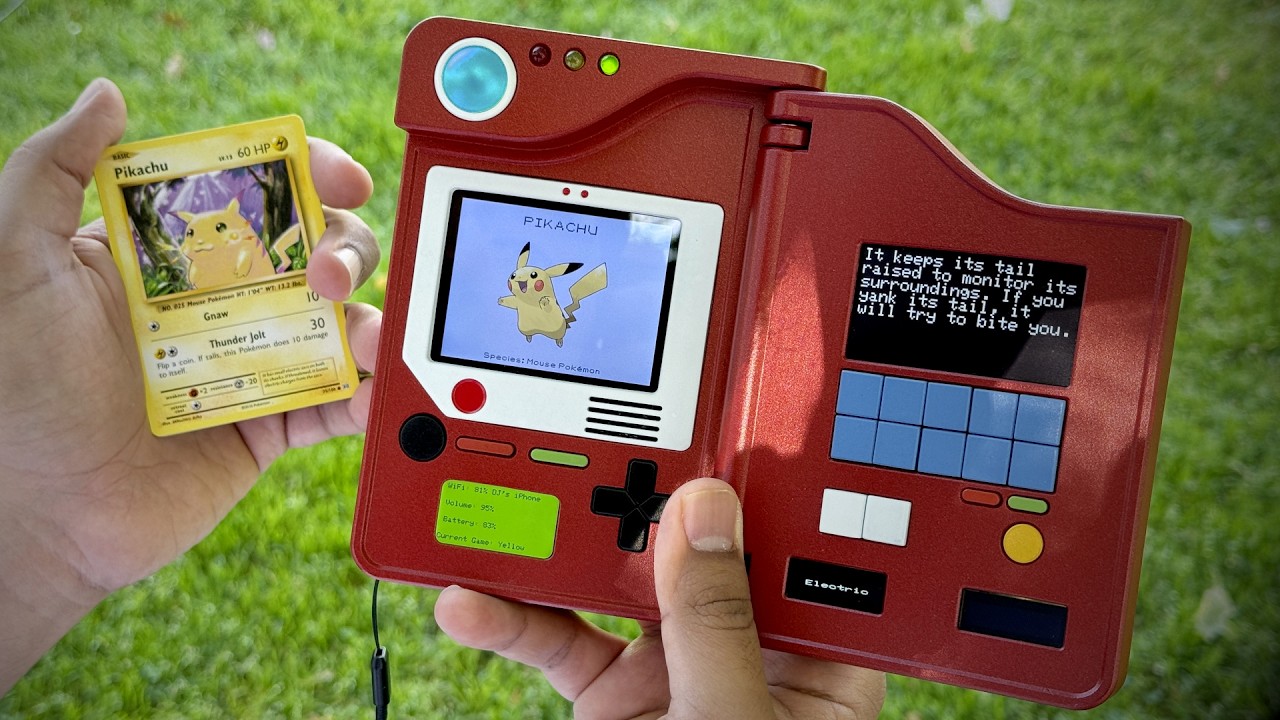 I made a real working Pokedex