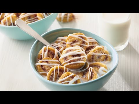 Mini Cinnamon Rolls Cereal Recipe | Pillsbury
