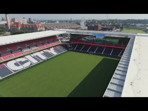 New St. Louis soccer stadium hosts first match
