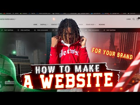 How To Make A Website For Your Clothing Brand! (Full Walkthrough)