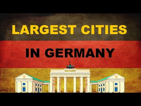 TOP 10 LARGEST CITIES IN GERMANY | TOP 10 GROßTEN STÄDTE IN DEUTSCHLAND