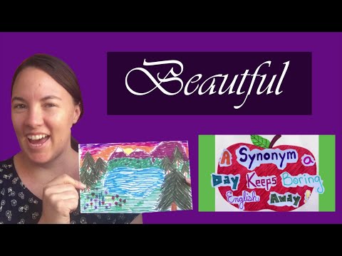 English Synonyms of Beautiful