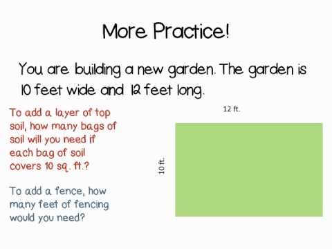 Area and Perimeter
