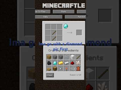 Minecraftle #minecraft #minecraftle
