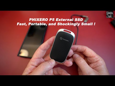 PHIXERO P5 External SSD Speed Test And Review - Fast, Portable, and Shockingly Small!