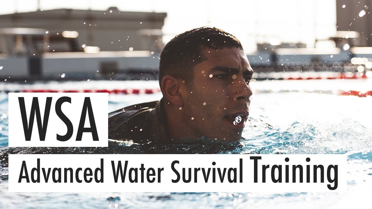 Marine Corps WSA Training (Water Survival Advanced)
