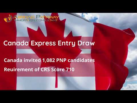 Canada Express Entry New Draw | Canada invited 1,082 Express Entry candidates