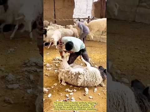 Sheep Shearing Season: A Dance of Skill and Wool!