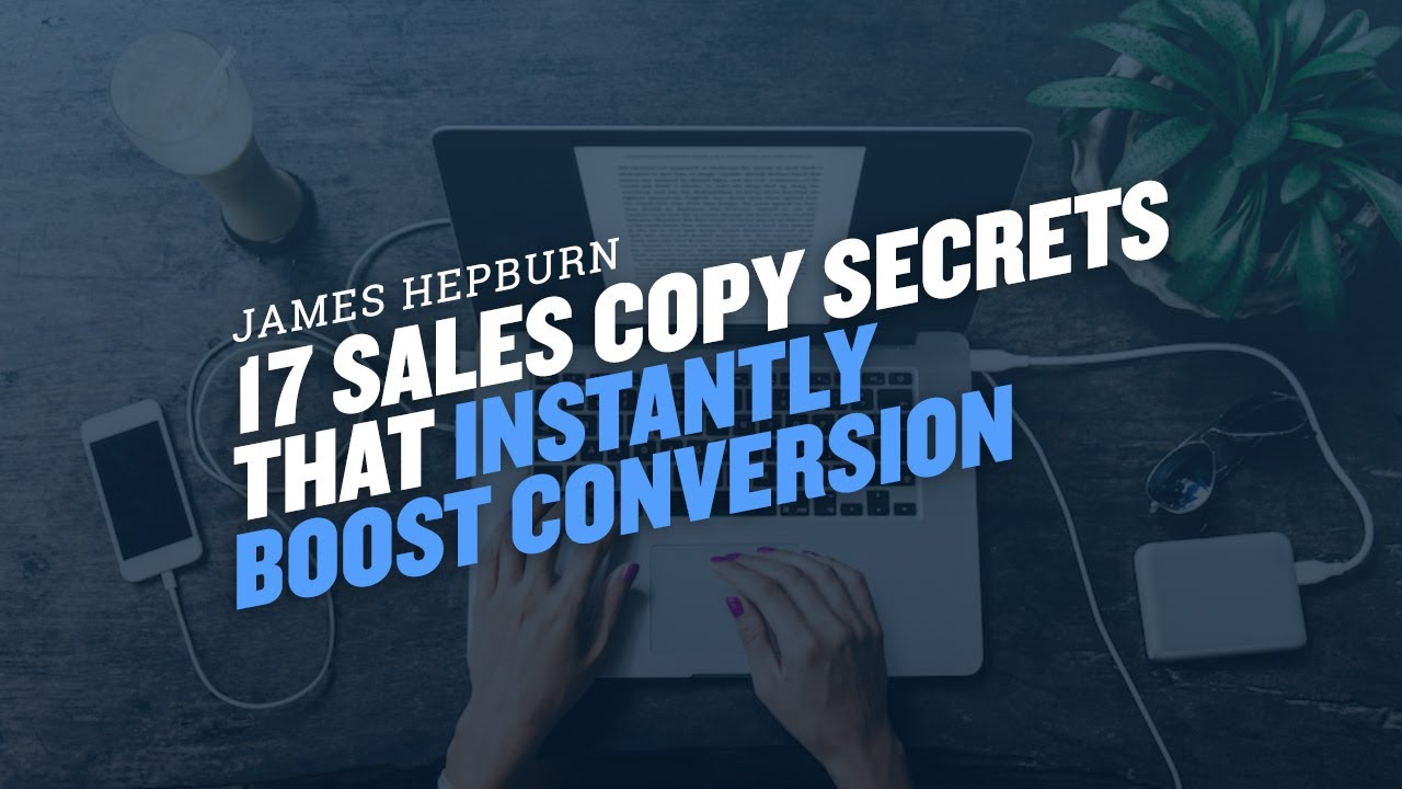 James Copywriting Masterclass