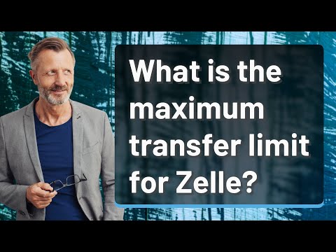 What is the maximum transfer limit for Zelle?