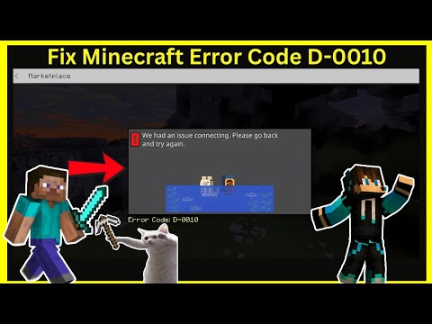 Fix Minecraft Error Code D-0010