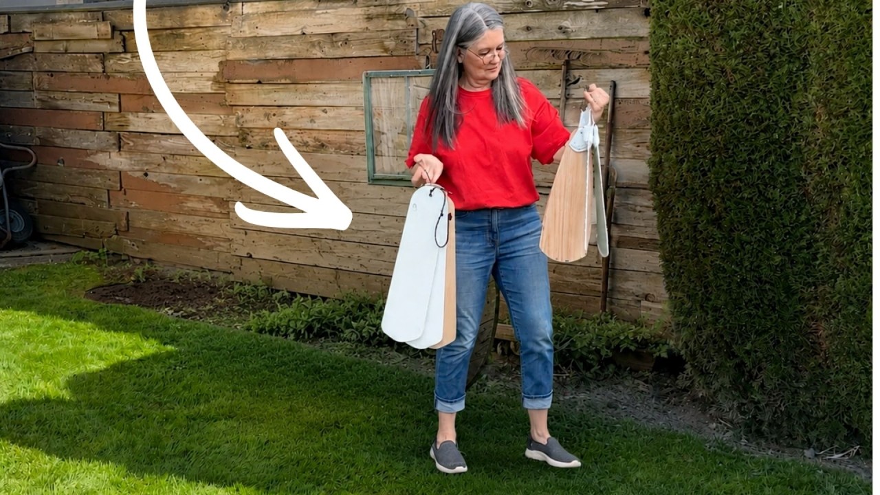 She Turns Old Fan Blades Into A Garden Masterpiece!
