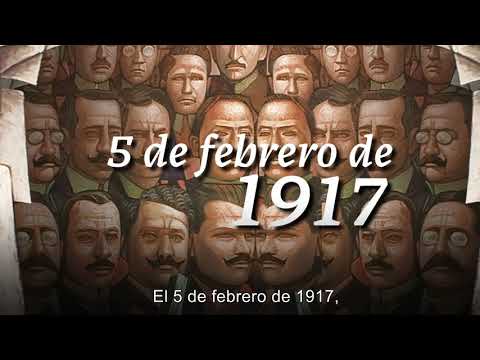 5 de febrero,104 años de la Promulgación de la Constitución Política de ...