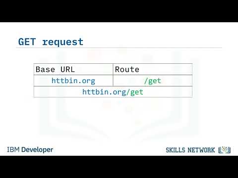 REST APIs & HTTP Requests - Part 2 - APIs and Data Collection | IBM