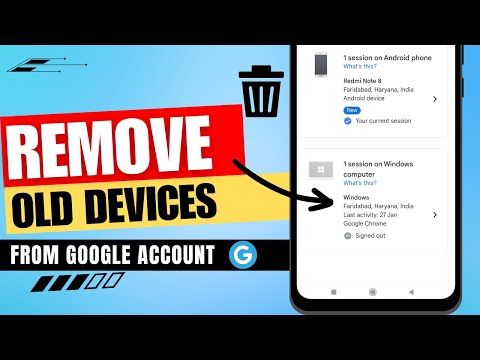 How to Remove Old Device from Google Account | Delete Old Devices from Google Account ✅ 2024