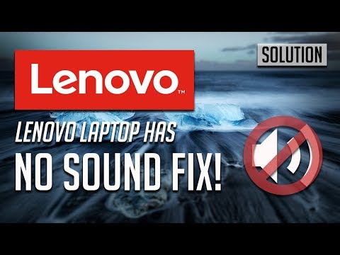 Fix Lenovo Computer Has No Sound in WIndows 10 - [Tutorial]