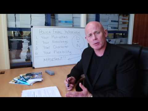 Police FINAL INTERVIEW Preparation - How to Pass