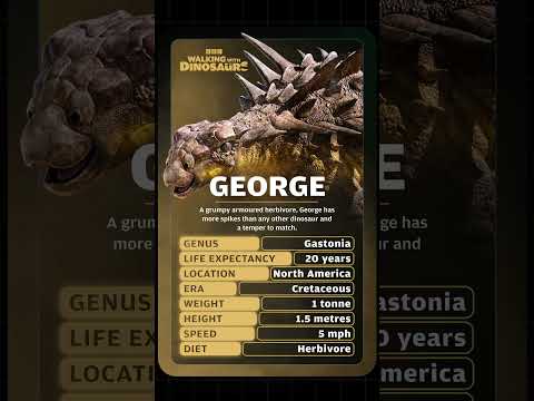 The spikiest of dinosaurs – meet the Gastonia | Walking with Dinosaurs - BBC