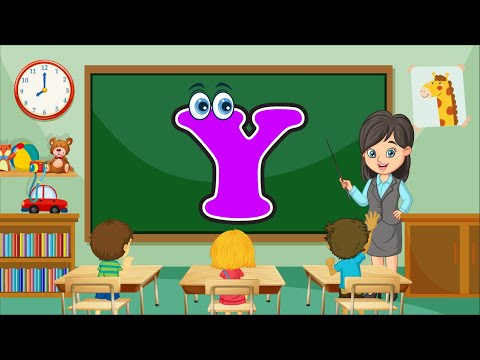Words That Start with Y | 9 Words That Start with Letter Y for Toddlers | Kids Learning Videos