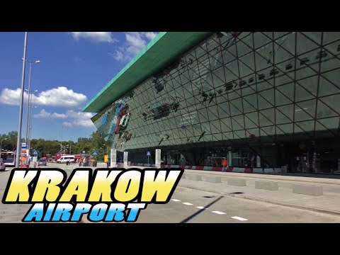 Krakow Balice Airport - Poland (4k)