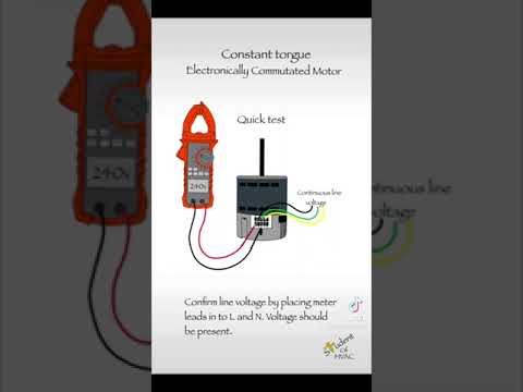 Constant torque ECM #hvac #learning #diy