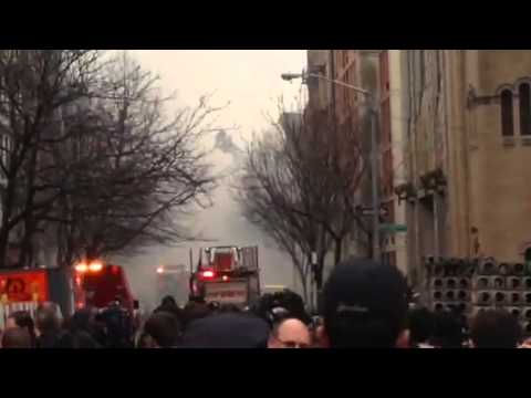 Geno TV, NYC, East Village Fire, From 7th Street - March 26