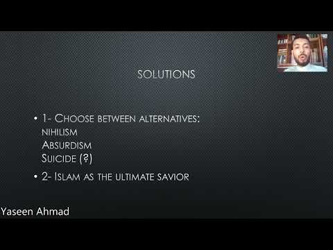 Nihilism, Suicide and Islam| Urdu | Final Conclusion to Sartrean Existentialism | Urdu