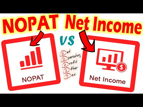 Differences between NOPAT and Net Income.