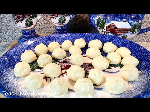 White Chocolate Coconut Bon Bons (Coconut Balls)