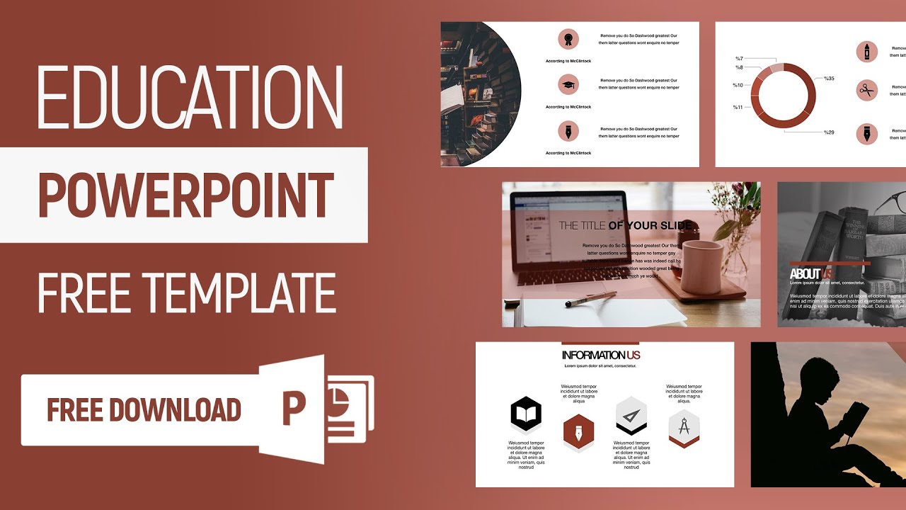 Education Free Powerpoint Presentation Template 2020