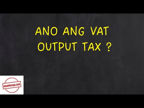 What is VAT Output Tax? | ???????????????????????? ???????????????????????????????? ????????????????????????????????