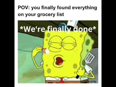 Funny and Relatable SpongeBob Memes #shorts
