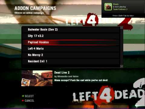 Steam Community :: Video :: Left 4 Dead 2 custom menu backgroung